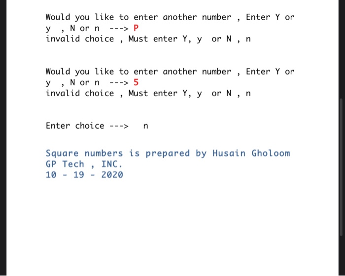 Solved Square numbers are certain pairs of numbers when | Chegg.com