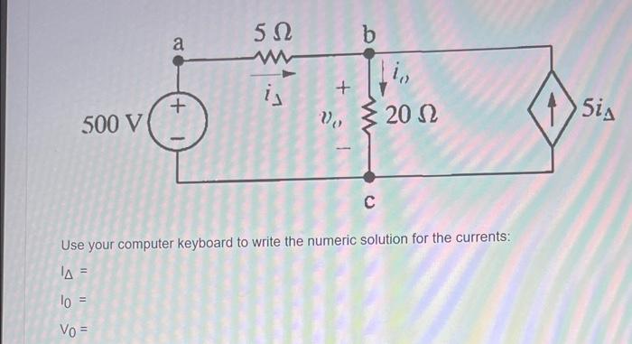 Solved Use Your Computer Keyboard To Write The Numeric 