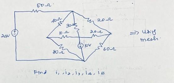 Solved Find i1,i2,i3,i4,inˉ | Chegg.com