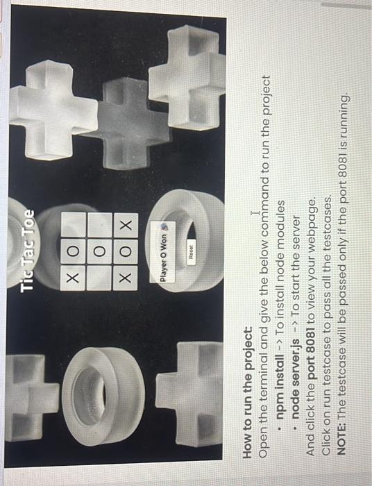 Solved Tic Tac Toe Project Overview The Tic Tac Toe Game