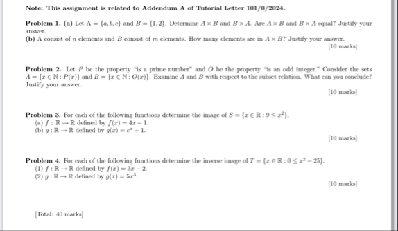Note: This assignment is related to Addendum A of | Chegg.com