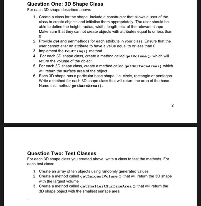 Solved Introduction Consider the following 30 shapes: (1) A | Chegg.com