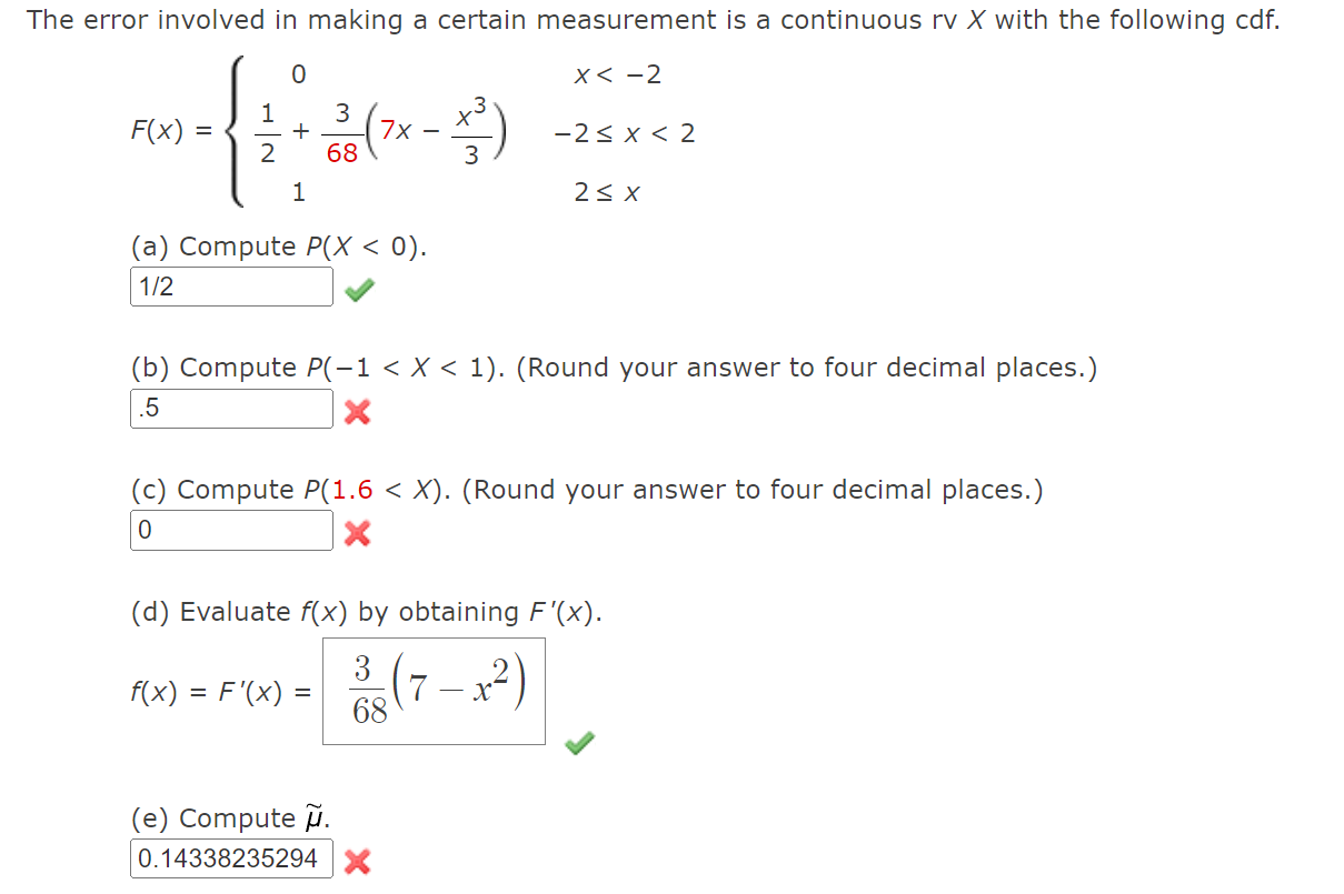 Solved The error involved in making a certain measurement is | Chegg.com