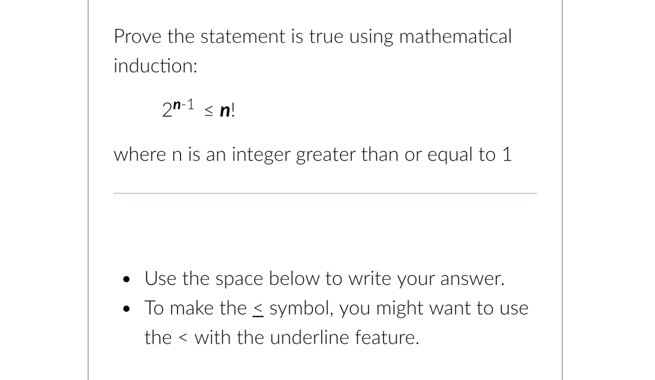 Solved Prove the statement is true using mathematical | Chegg.com