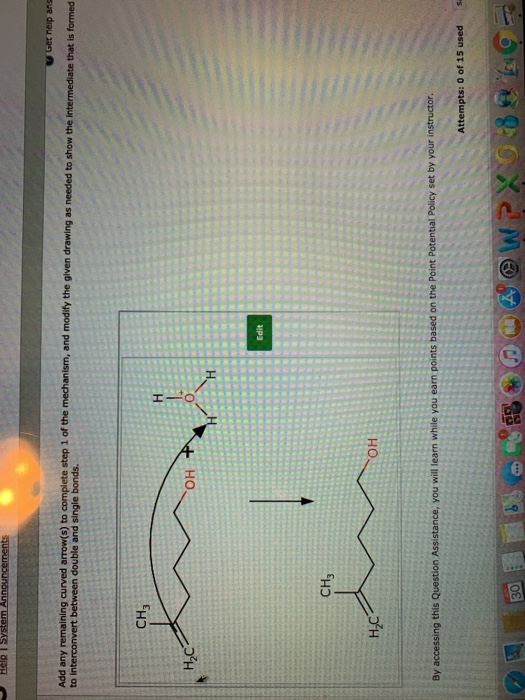 Solved Step 1 Add any remaining curved arrow(s) to complete | Chegg.com