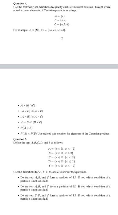 Solved Question 1. Let X={a,b,c,d}, please list all elements | Chegg.com