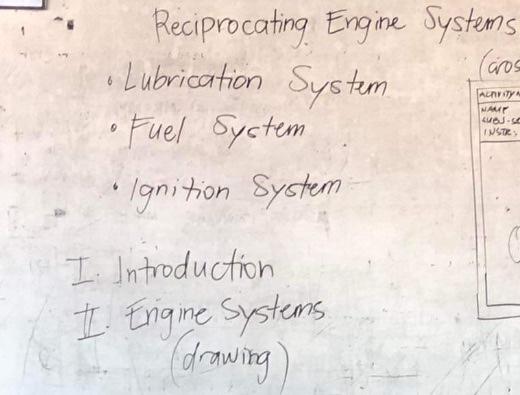 Solved Reciprocating Engine Sy - Lubrication System - Fuel | Chegg.com