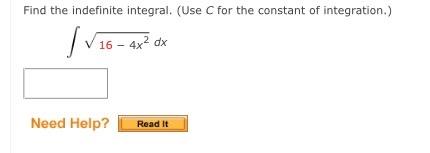 Solved Find the indefinite integral using the substitution | Chegg.com
