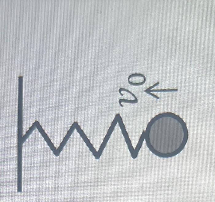 Solved An object of mass 𝑚 is attached to a vertical spring | Chegg.com