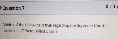 Solved Question 701Which of the following is true regarding | Chegg.com