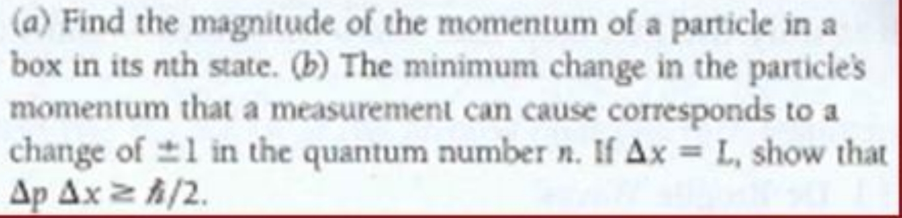 (a) ﻿Find the magnitude of the momentum of a particle | Chegg.com