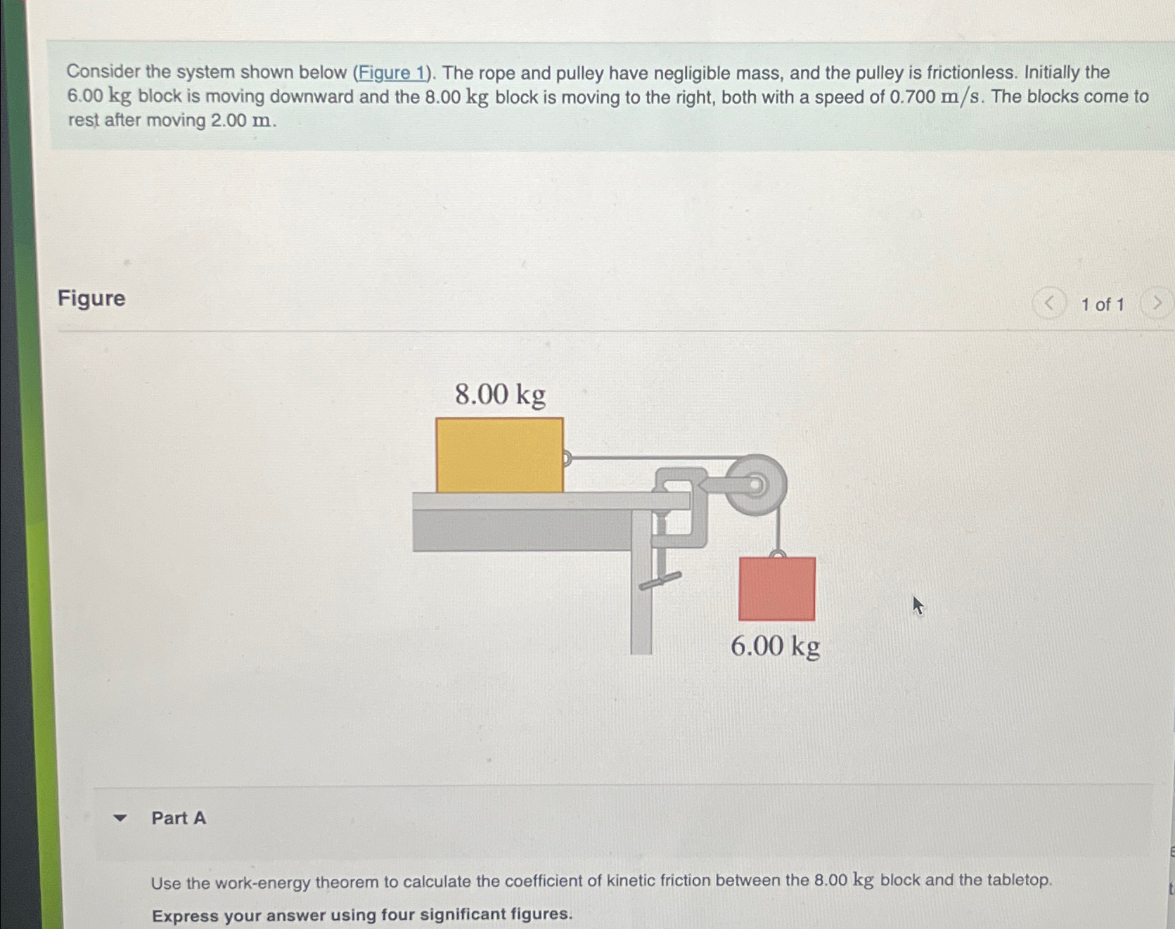 Solved Consider the system shown below (Figure 1). ﻿The rope | Chegg.com