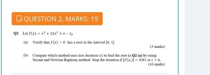 Solved O QUESTION 4, MARKS: 11 Q4 Table Q4 contains dataset | Chegg.com