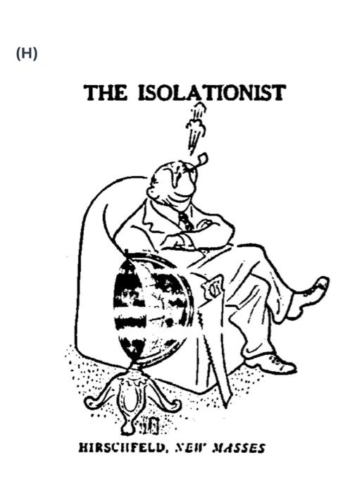 Solved short and simple -- Who is The Isolationist (1940)? | Chegg.com