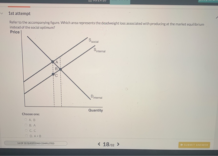 Solved 1st attempt Refer to the accompanying figure. Which | Chegg.com