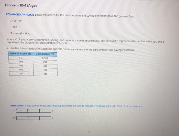 Solved Problem 10-4 (Algo) ADVANCED ANALYSIS Linear | Chegg.com