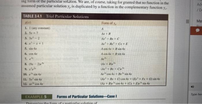 Solved Problem C.13 Express each of the following ODEs in | Chegg.com