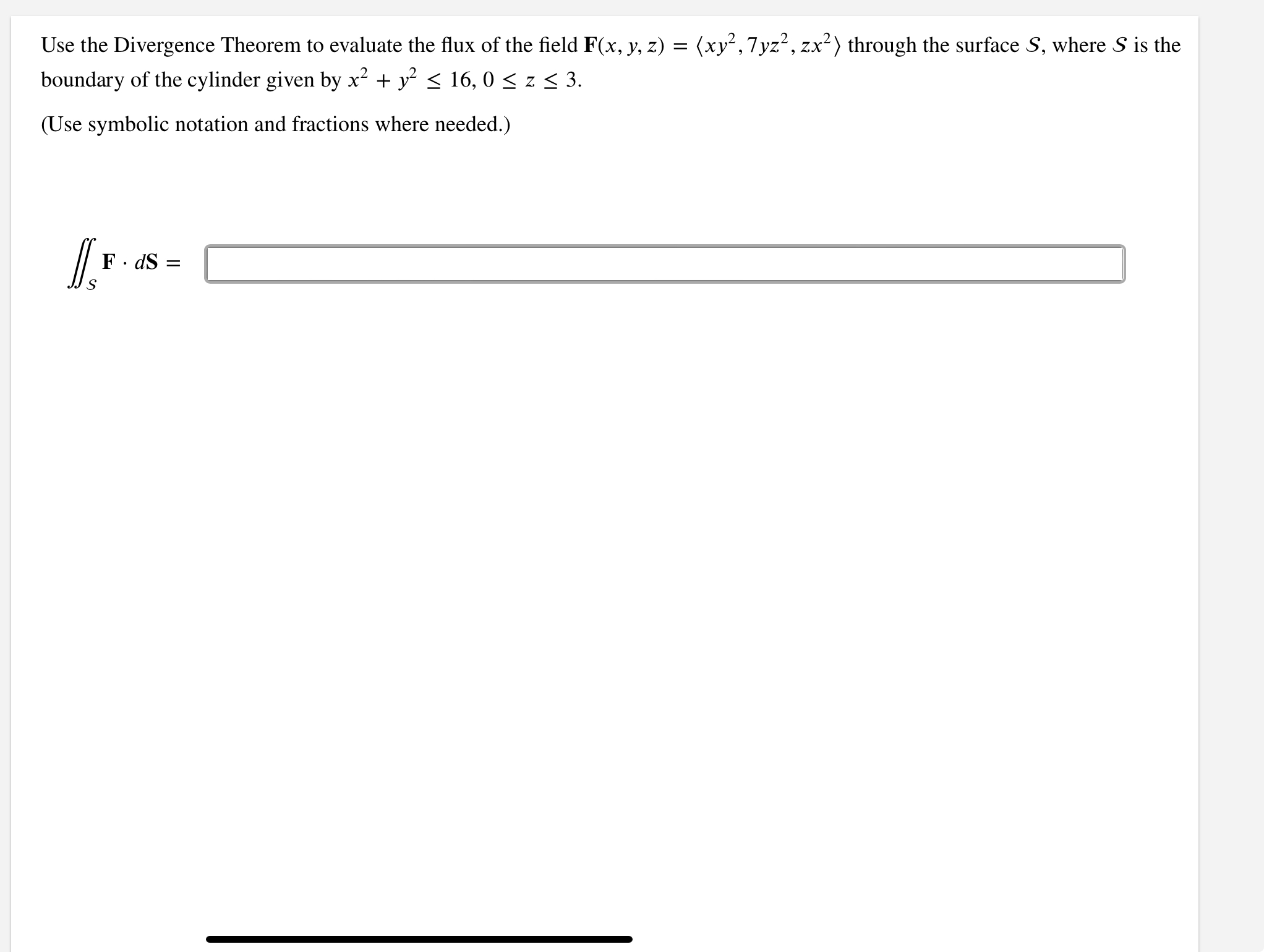 Solved Use the Divergence Theorem to evaluate the flux of | Chegg.com