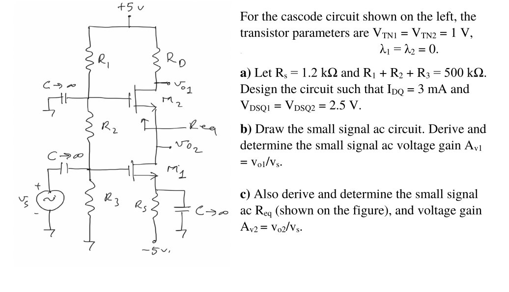 Solved Transistor question. Please solve correctly, if you | Chegg.com