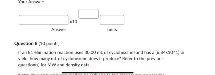 Solved Answer #8, the other questions are included for the | Chegg.com
