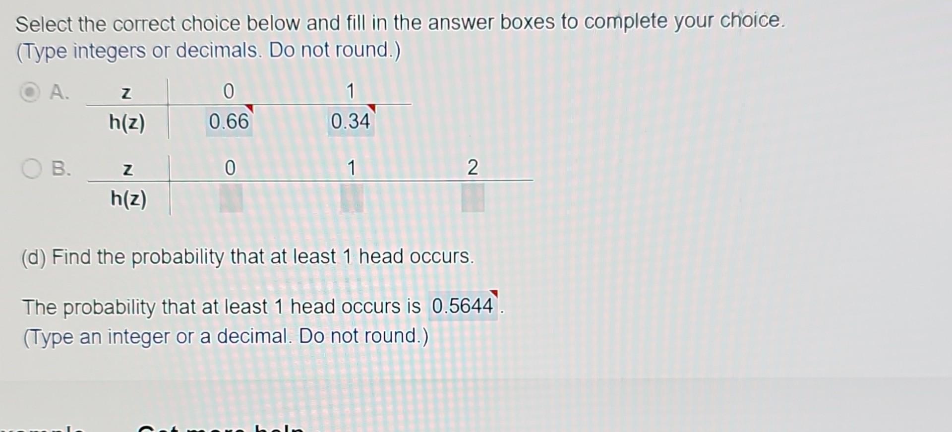 Solved A coin is tossed twice. Let Z denote the number of | Chegg.com