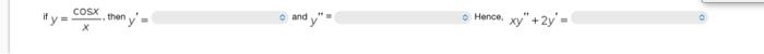 Solved If y=x2ekx, then y′= Hence, the value ot k= makes | Chegg.com