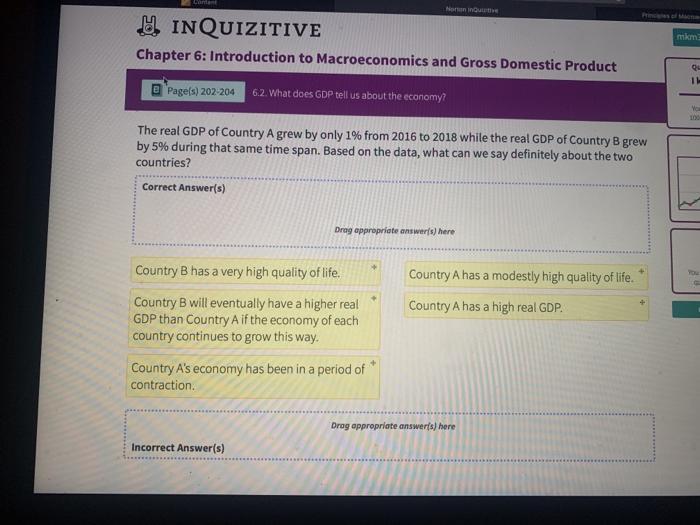 Solved Coment Morning H INQUIZITIVE Chapter 6: Introduction | Chegg.com