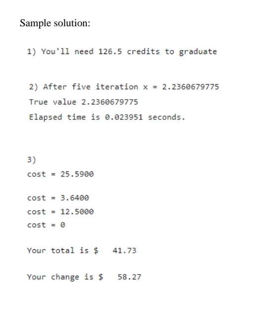 Solved Need help with problem 3.Answer the following | Chegg.com