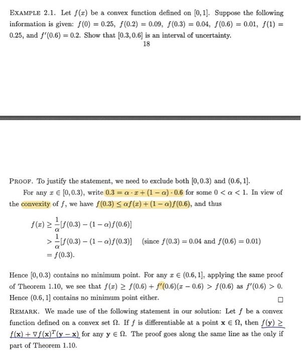 4. Let f(x) be a single variable convex function | Chegg.com