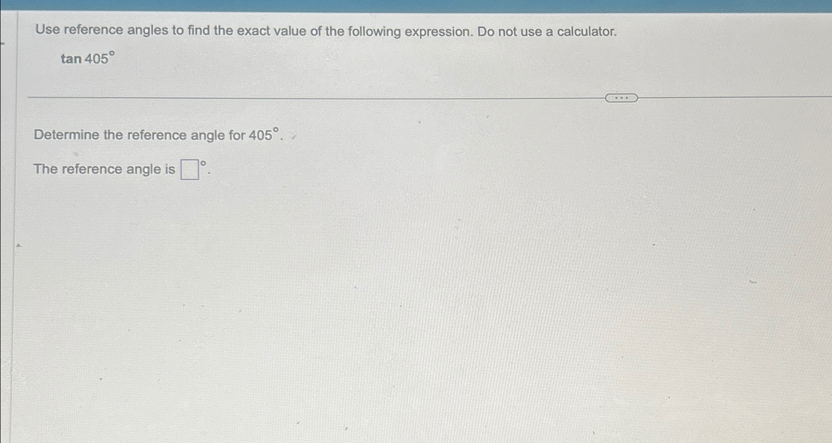 Solved Use reference angles to find the exact value of the | Chegg.com