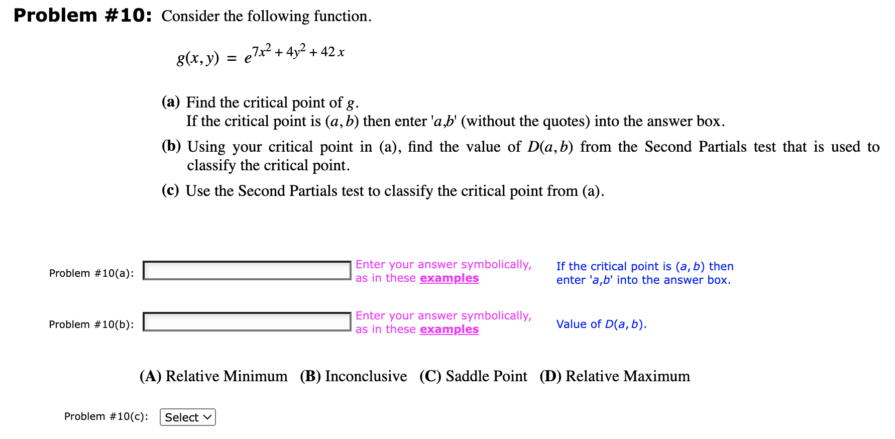 Solved Problem # 10: Consider the following | Chegg.com Solved Problem # 10: Consider the following | Chegg.com