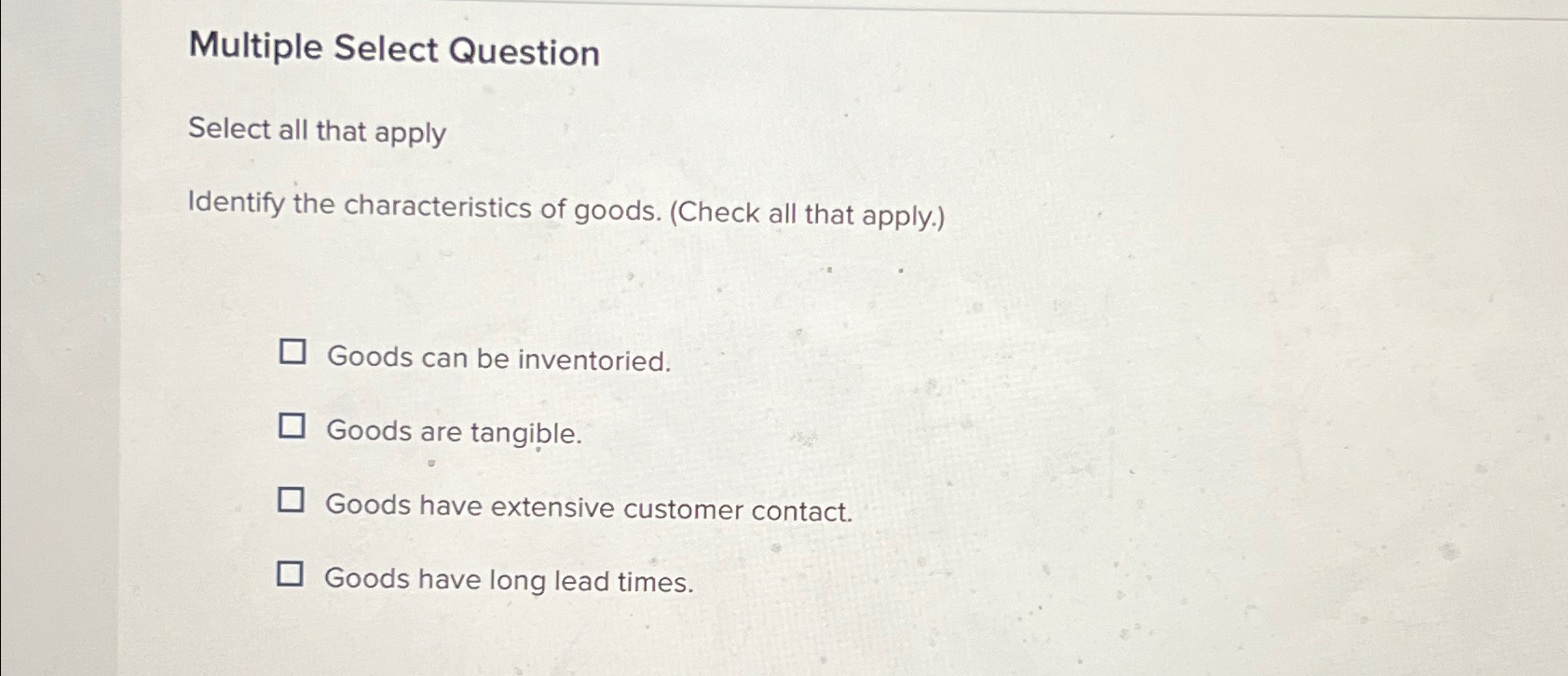 Solved Multiple Select QuestionSelect all that applyIdentify | Chegg.com