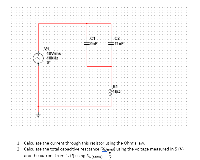 Solved Calculate the current through this resistor using the | Chegg.com