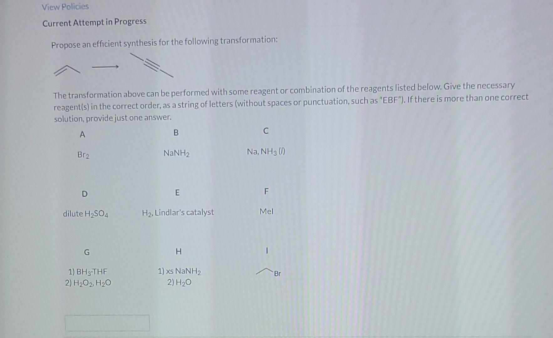 Solved Current Attempt in Progress Propose an efficient | Chegg.com