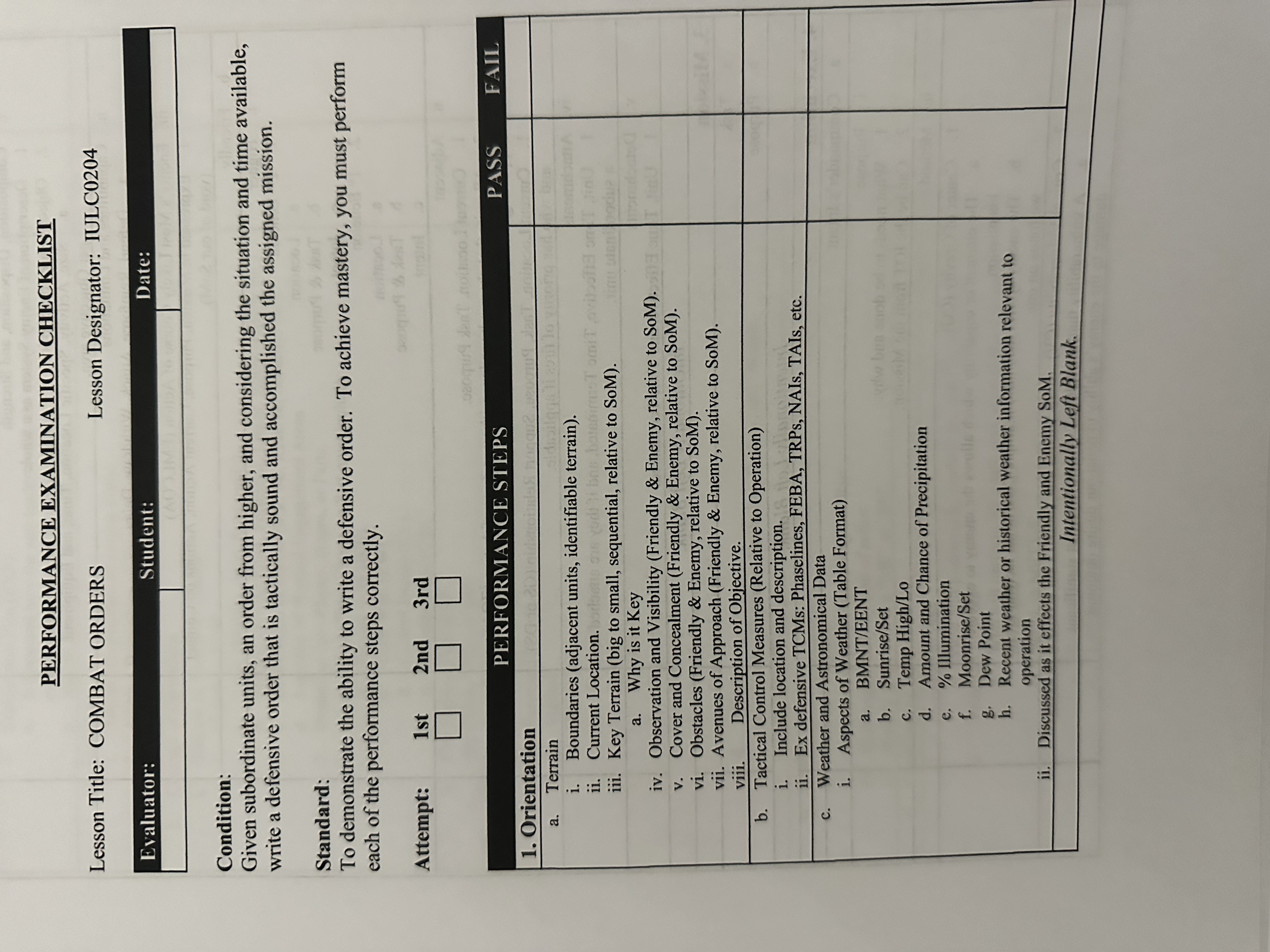 i need to write a marine corps order for IULC using | Chegg.com