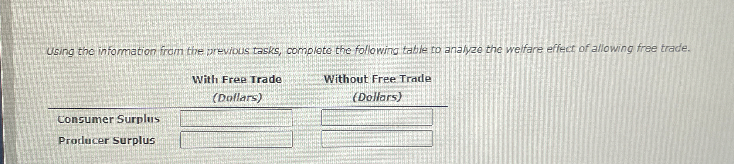 Solved Using the information from the previous tasks, | Chegg.com