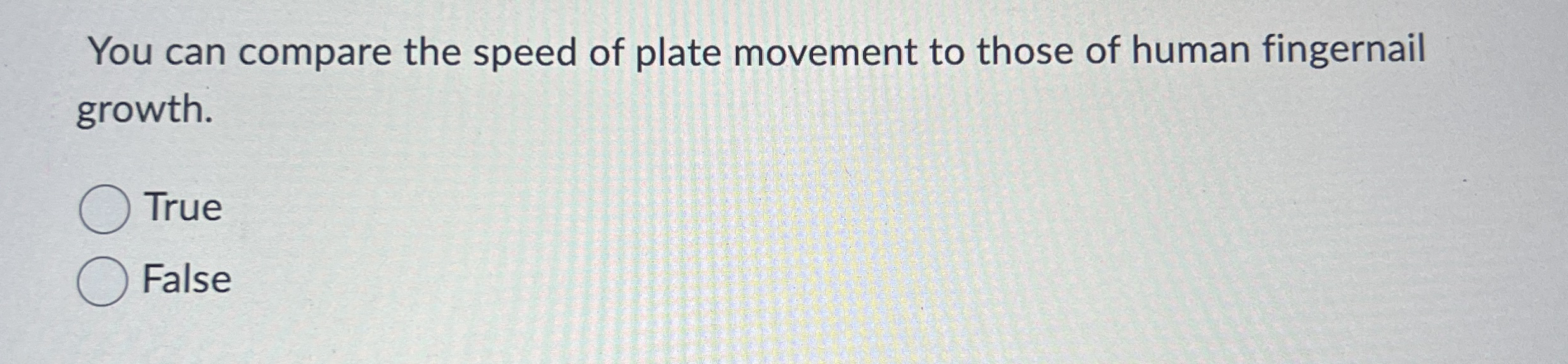 You can compare the speed of plate movement to those | Chegg.com