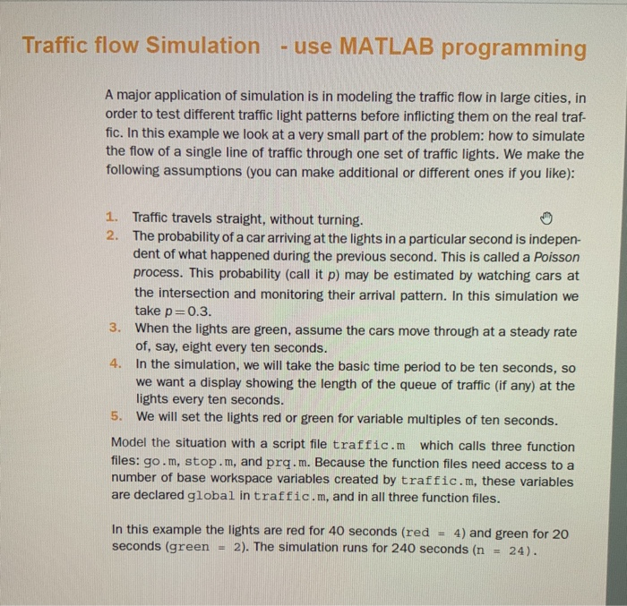 Solved a major application of simulation is in modeling the | Chegg.com