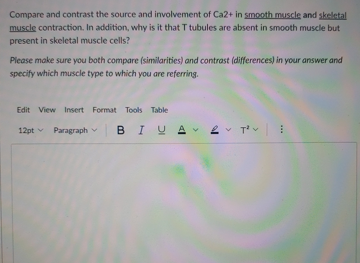 Solved Compare and contrast the source and involvement of | Chegg.com