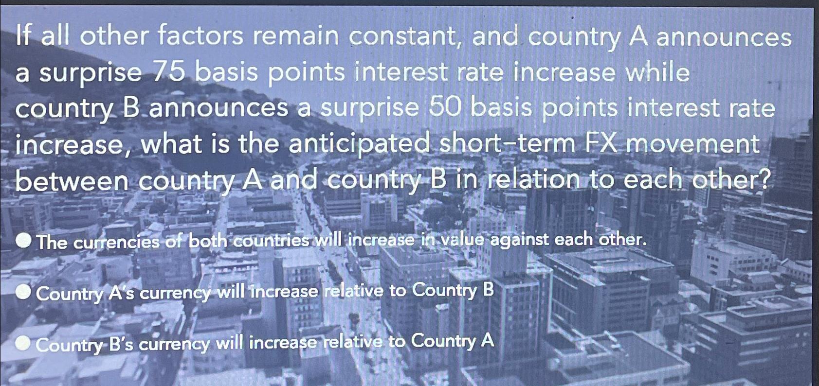 Solved If all other factors remain constant, and country A | Chegg.com