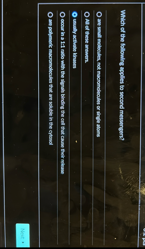 Solved Which of the following applies to second | Chegg.com