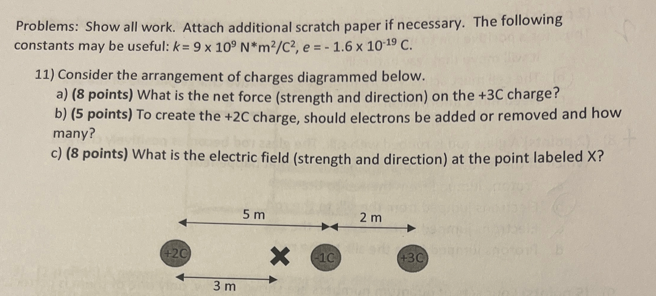 Solved Problems: Show all work. Attach additional scratch | Chegg.com