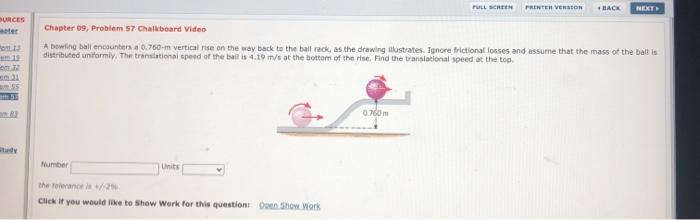 Solved PULL SCREEN PRINTER VERSION NEXT OURCES Chapter 09, | Chegg.com