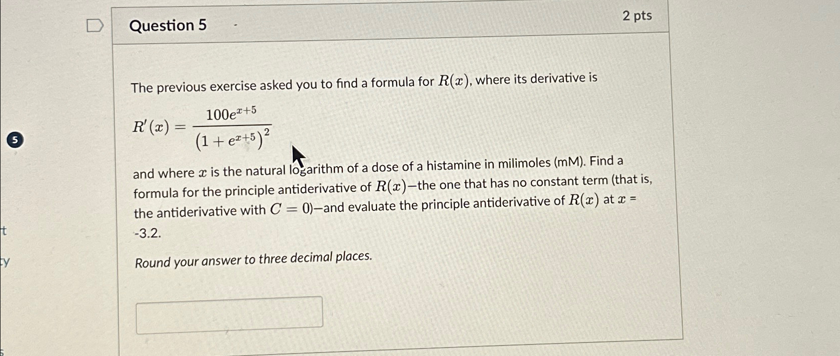 Solved Question 52 ﻿ptsThe previous exercise asked you to | Chegg.com