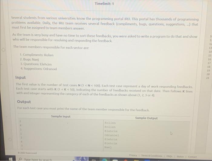 Solved Several students from various universities know the | Chegg.com