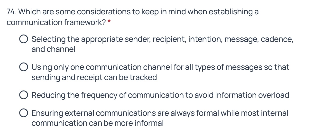 Solved Which are some considerations to keep in mind when | Chegg.com