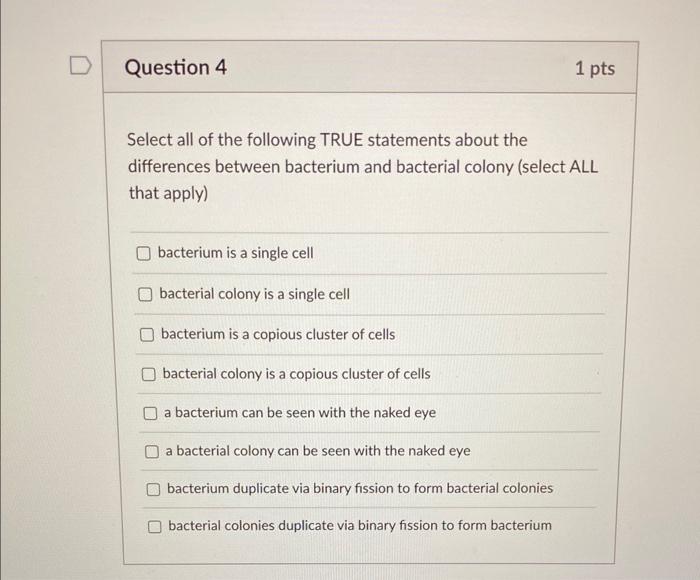 [Solved]: Select all of the following TRUE statements about