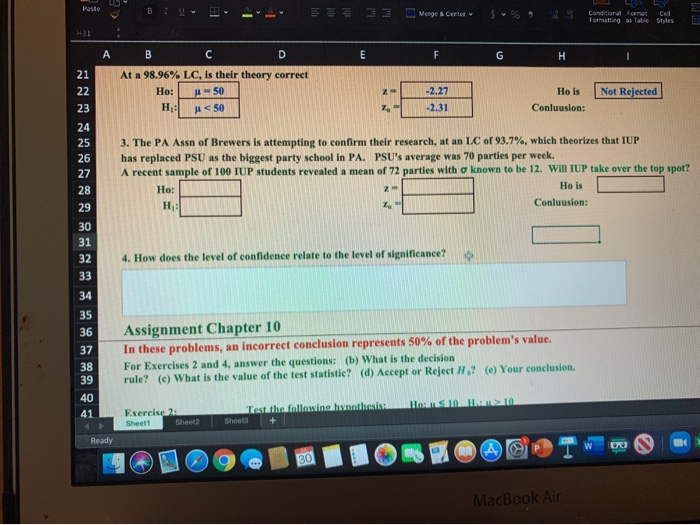 Solved Paste B Tra C Merge Center Conditional Format Cell 4637