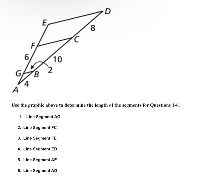Solved A 4 E 10 8 D Use the graphic above to determine the | Chegg.com
