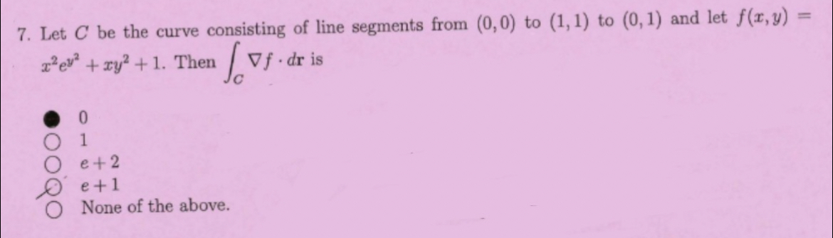 Solved Let C ﻿be the curve consisting of line segments from | Chegg.com